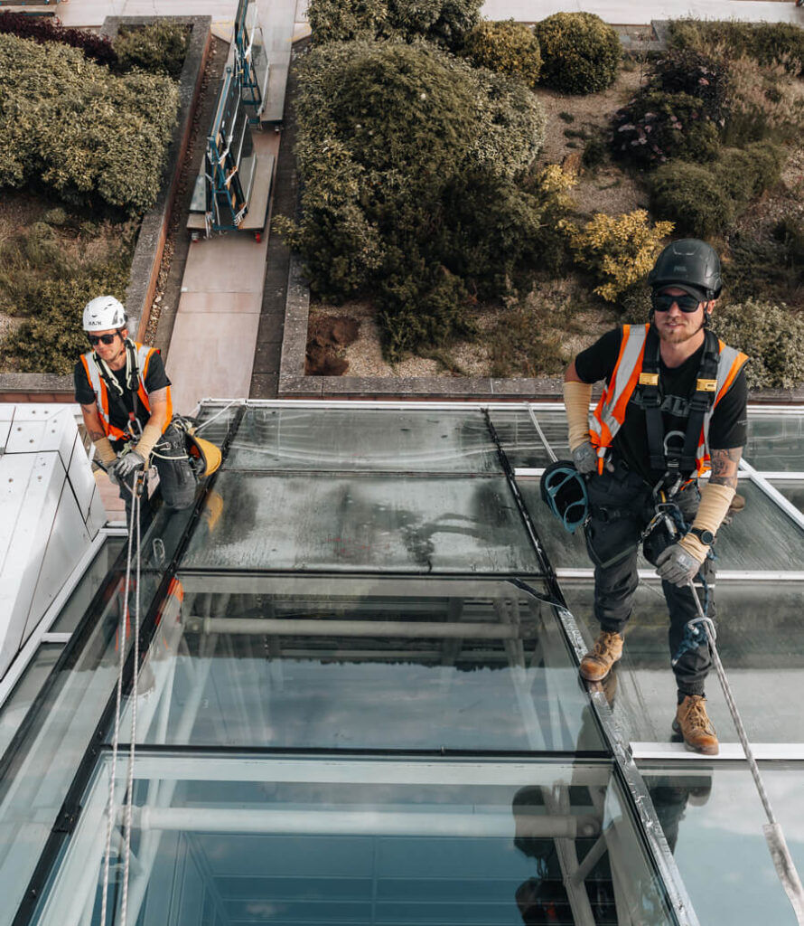 Commercial Rope Access Company | High Level Glazing